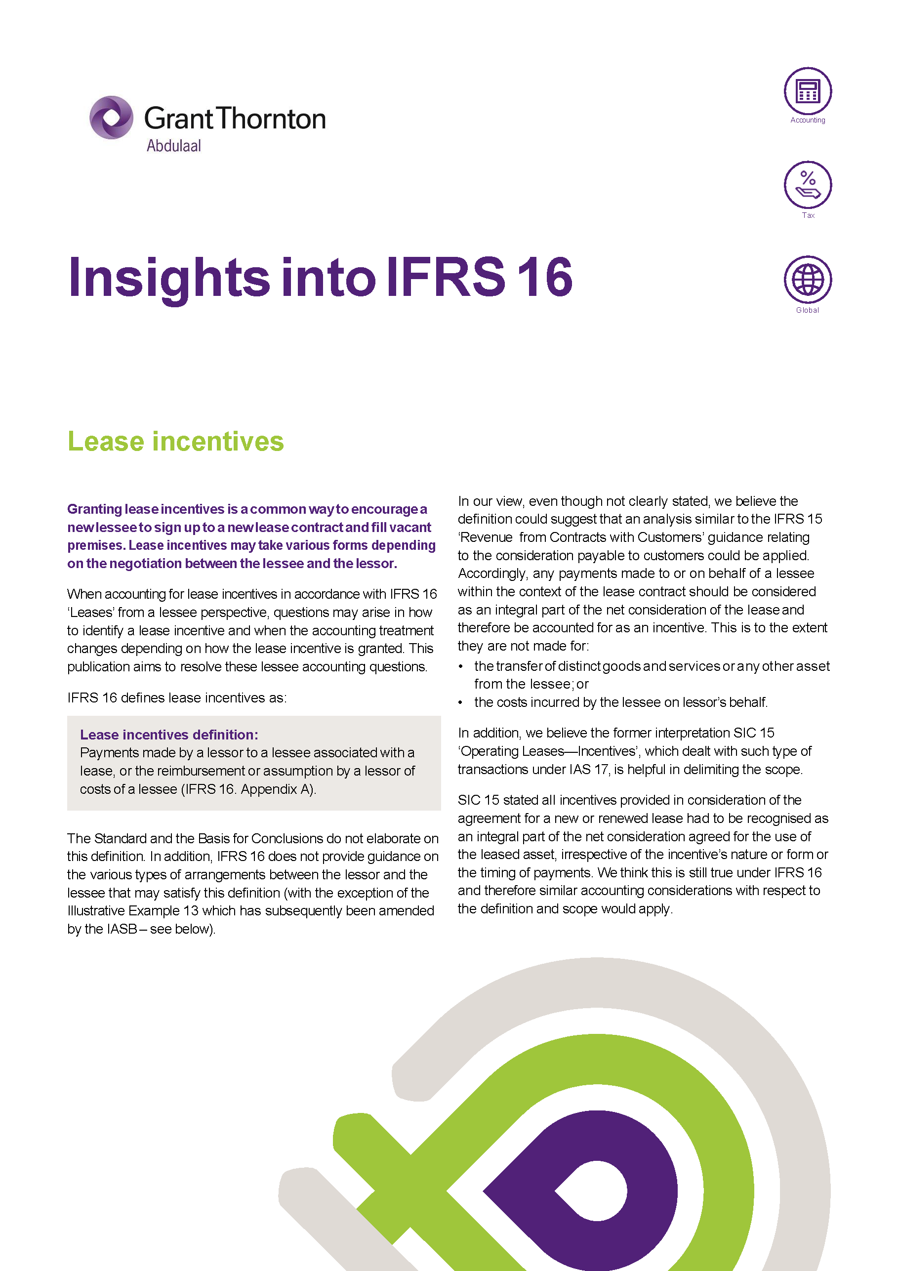 Insights into IFRS 16 | Grant Thornton Insights into IFRS 16 | Grant Thornton